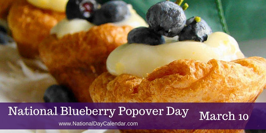 Today Is National Blueberry Popover Day - South Florida Reporter
