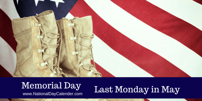 Memorial Day Honors All US Military Who Died In Active Service - South ...