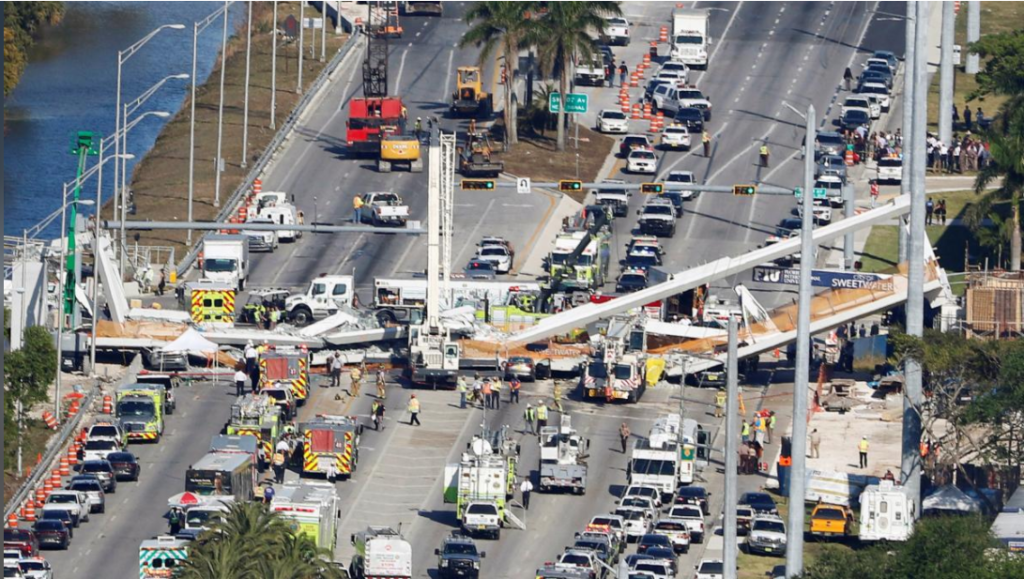 Hope For Survivors Fades In Rubble Of Florida Bridge Collapse (Video ...