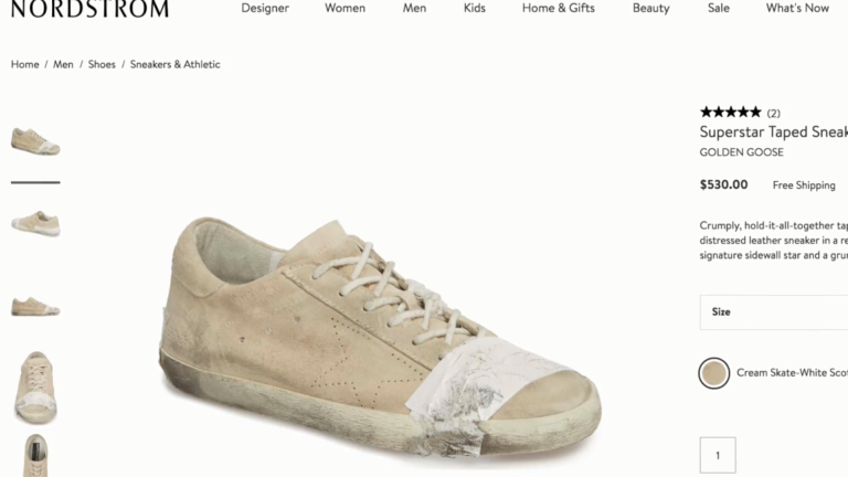 See These Pre-Distressed Sneakers That Sell for $530...Wait! What ...
