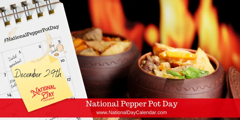 "The Soup That Won The War," Pepper Pot Soup Helped The Continental ...