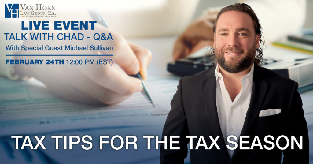 Tax Tips For The Tax Season Live Event - South Florida Reporter