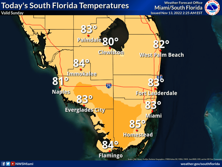 Sun And Clouds In Florida Today - South Florida Reporter
