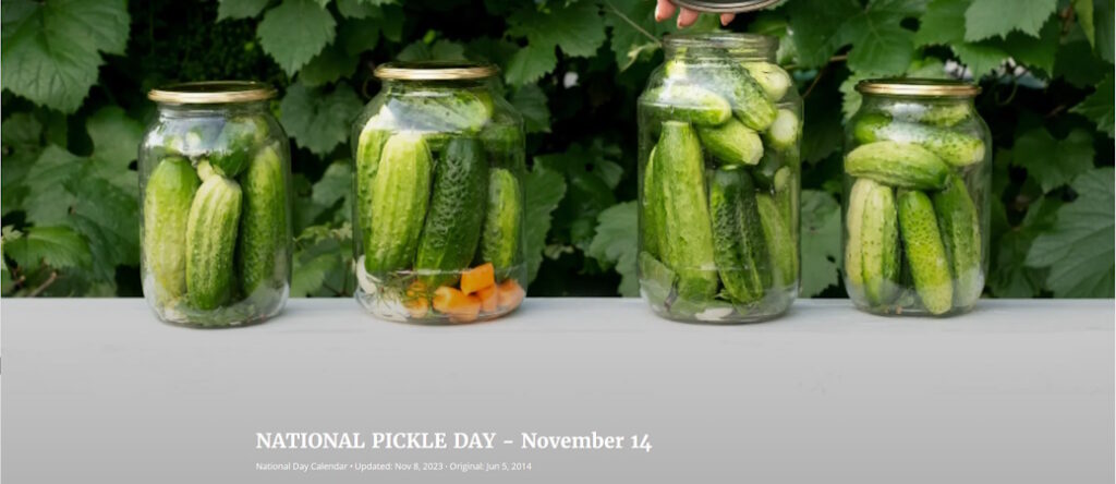 You Can Hear The Crunch Of A Good Pickle At 10 Paces (25 Feet) - South ...