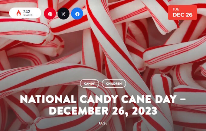 The Curved And The Straight Parts Of The Candy Cane Have Names. What ...