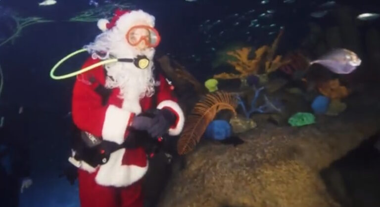 Santa Takes A Break Before Saturdays Long Flight - South Florida Reporter