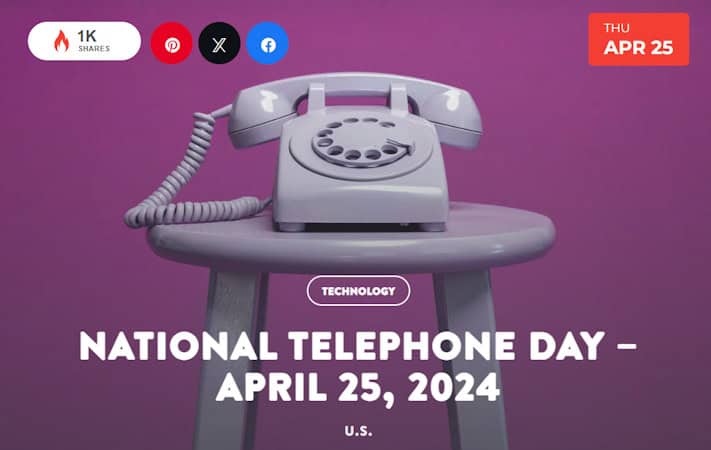 When Answering The Phone What Word Of Greeting Did Alexander Graham ...