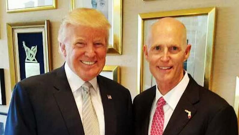 U.S. Sen. Rick Scott Attends Trump Trial In NYC And Calls Prosecutors ...