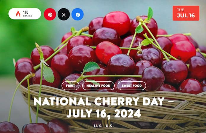 The First Cherry Pit Spitting Contest Was Started, For Fun, Fifty Years ...