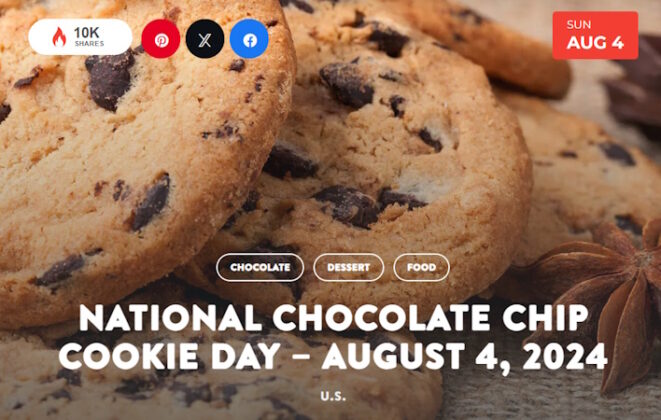 Chocolate Chip Cookies Were Originally Called Chocolate Crunch Cookies ...