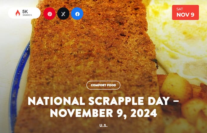 American Meatloaf Has Its Origins In Scrapple - South Florida Reporter