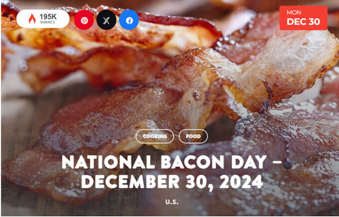 The First Sliced And Packaged Bacon Hit Grocery Store Shelves In 1924 ...
