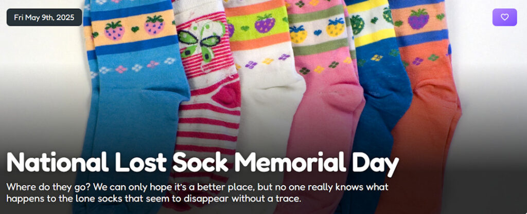We Lose An Average Of 15 Socks A Year. That’s 1,125 Socks Over A ...