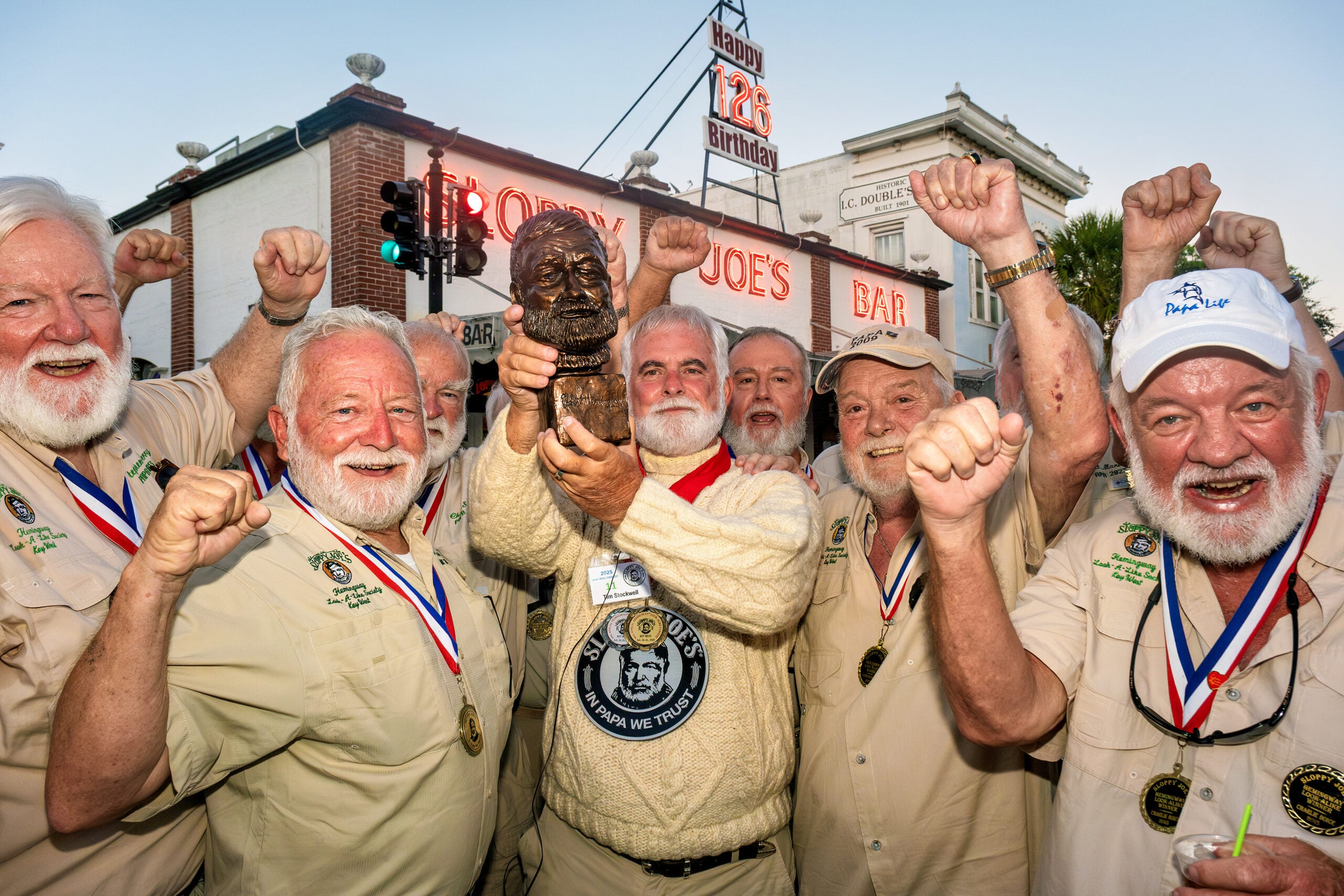 Hemingway Look-Alike Winner Chosen in Key West (Video) - South Florida ...