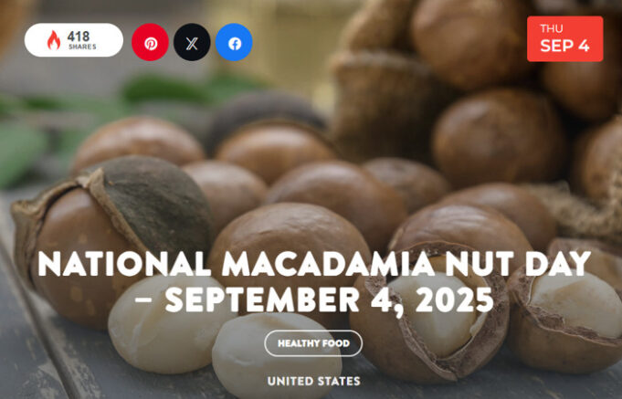 The Macadamia Nut Is The Hardest Nutshell In The World. - South Florida ...