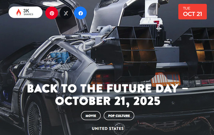 The Original "Back To The Future" Script Was Rejected 4 Times. - South ...