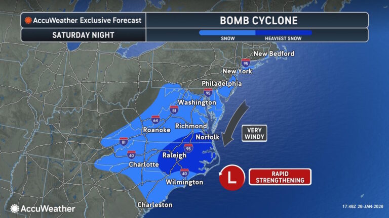 Massive 'Bomb' Cyclone to Unleash Brutal Blizzard Conditions and Life ...