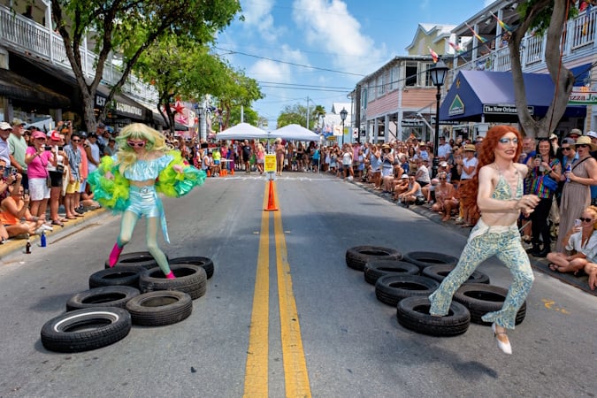 High Heel Hilarity Takes Center Stage at Key West Drag Race (Video ...