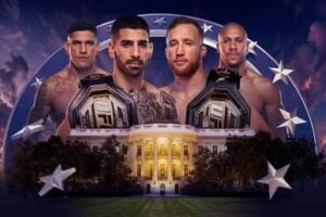 History on the South Lawn: UFC Stars Make Weight at the White House ...